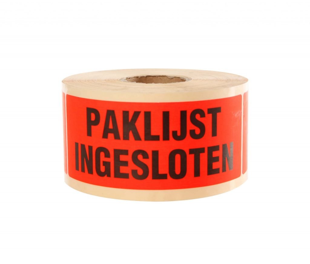 Gevaren etiket 130x50mm. - Kurage