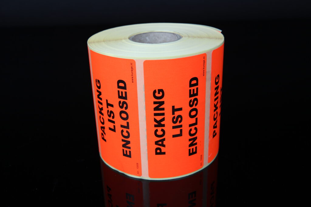 Gevaren etiket 90x40mm. - Kurage